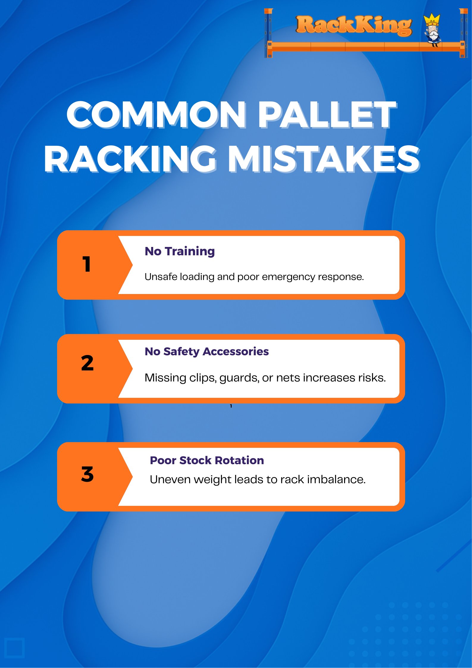 Common Rack Mistakes to Avoid for Warehouse Racking Safety - Rack King